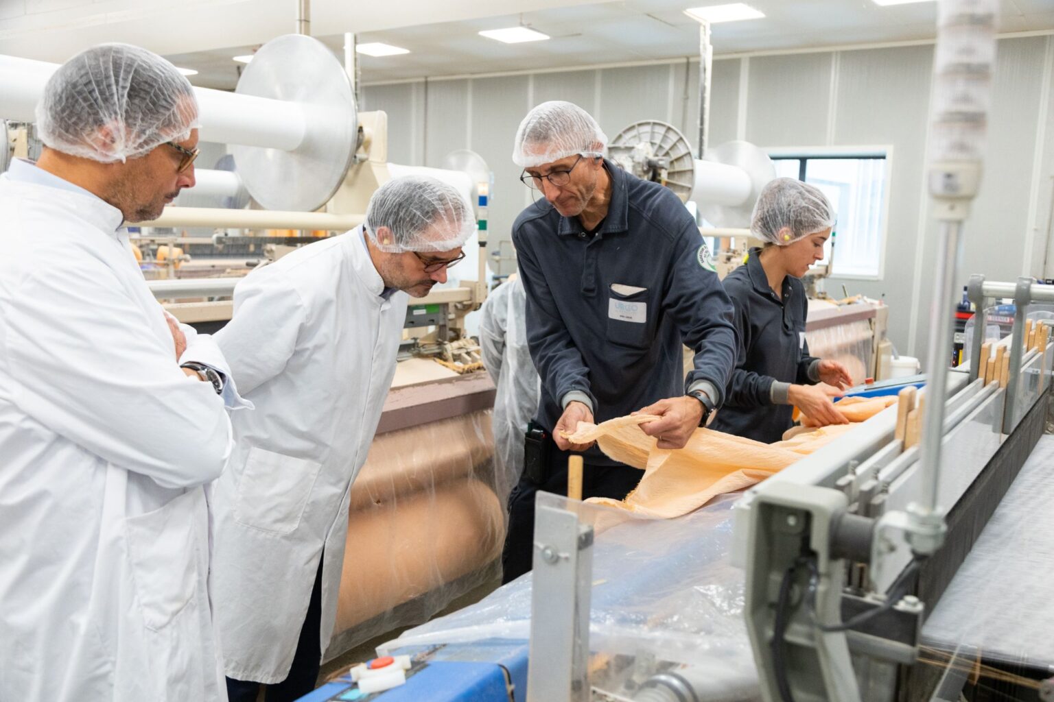 Inauguration of the extension of the URGO Textile Center of Excellence